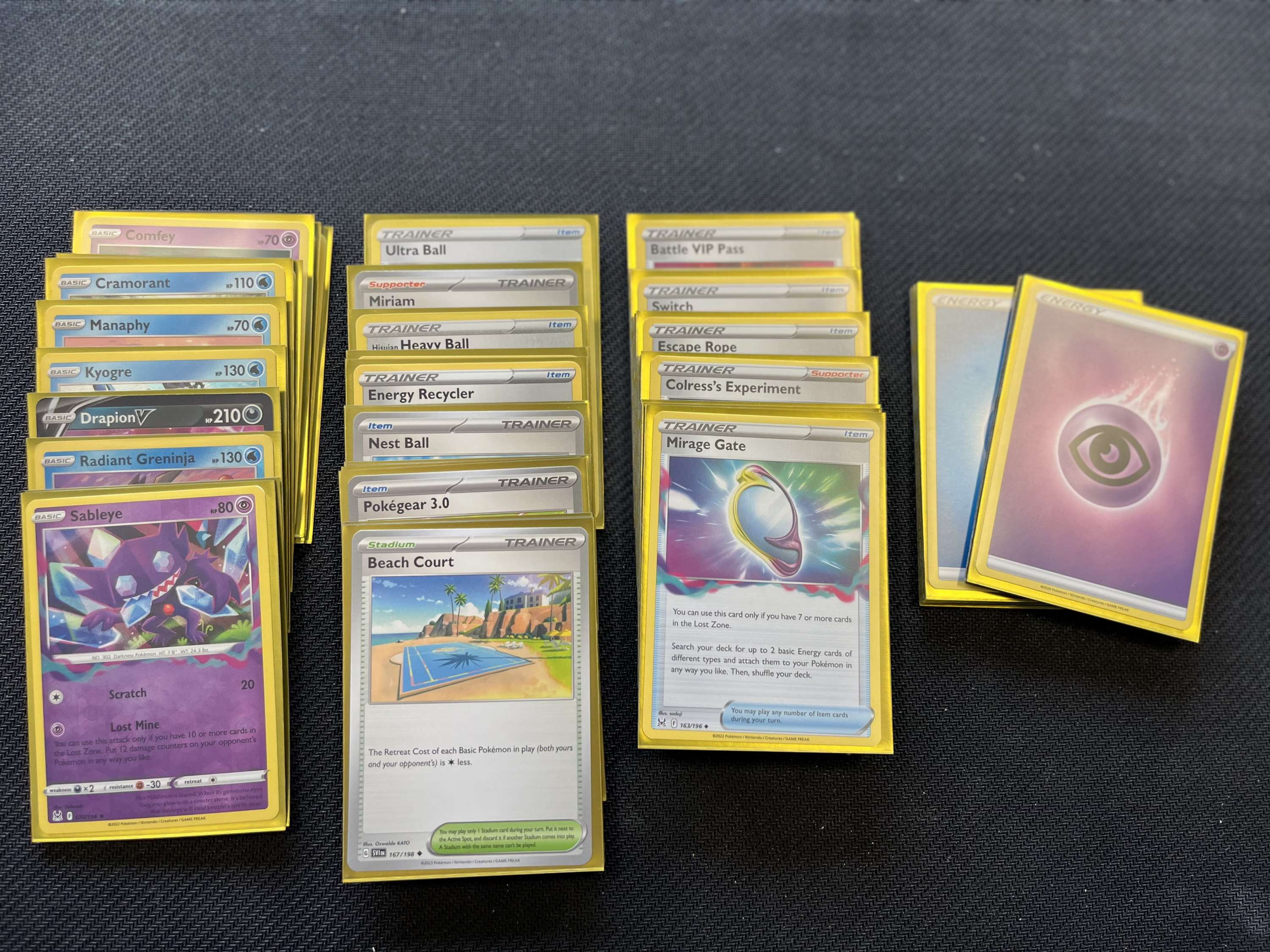 Pokemon ToyWiz CUSTOM Sableye Deck (Tournament Ready! See Description ...