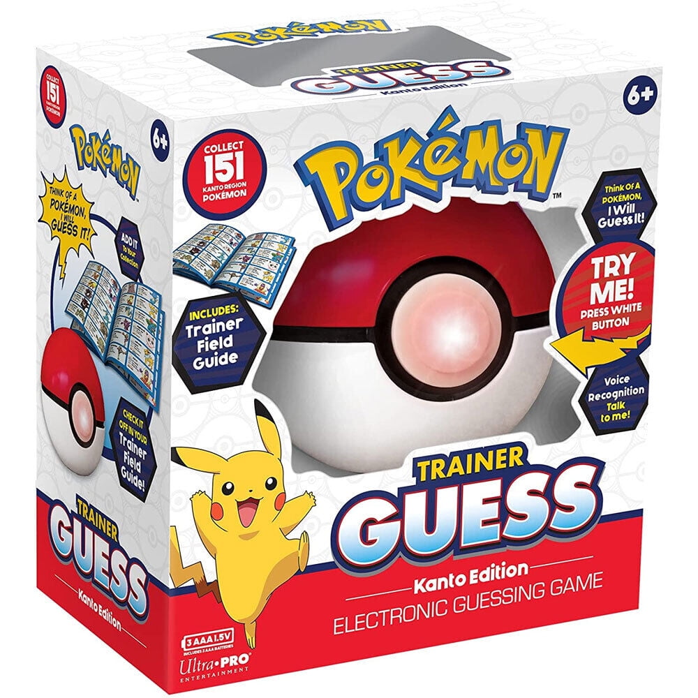 Pokemon Toys Ultra Pro - Trainer Guess kanto EDITION (Electronic ...