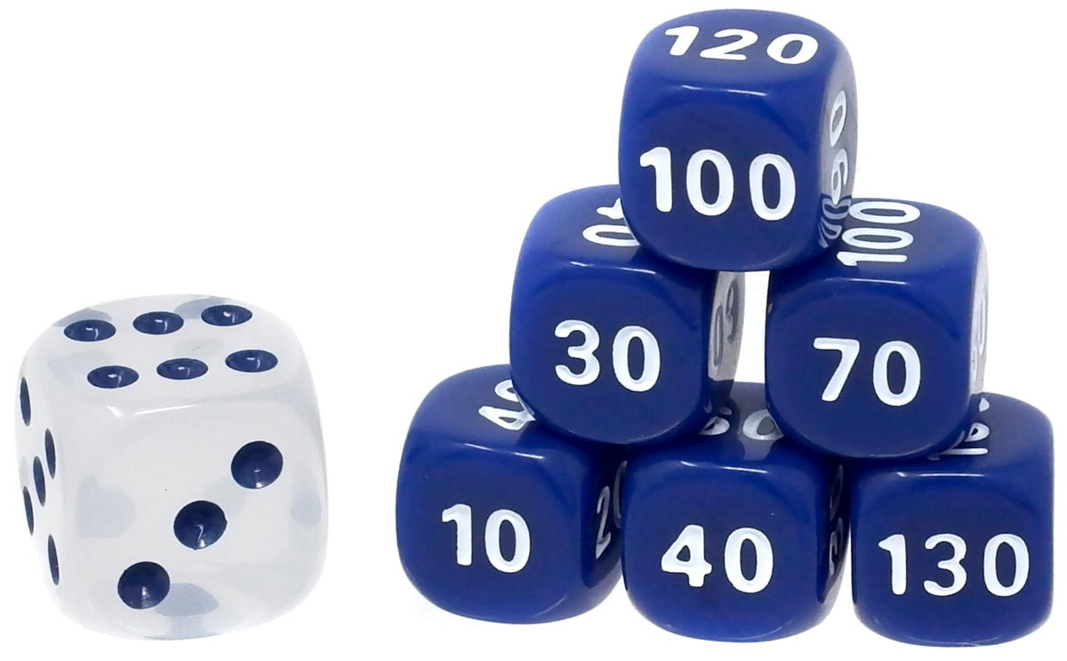 Pokemon Trading Card Game Blue Dice - Walmart.com