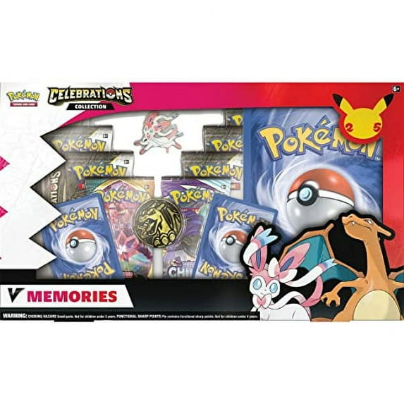 Pokemon Trading Card Game 25th Celebrations V Memories Collection Box ...
