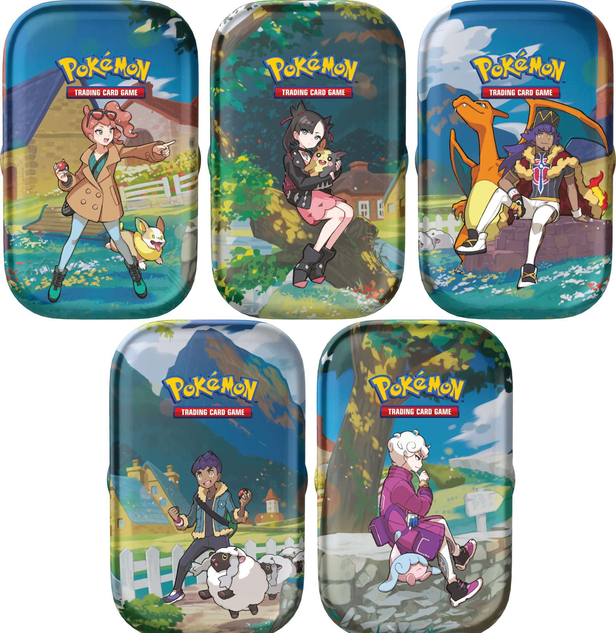 Pokemon Trading Card Game Crown Zenith Set of 5 Mini Tin Sets - Walmart.com