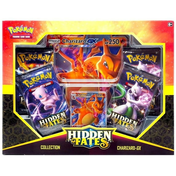 Pokemon Trading Card Game Hidden Fates Collection Box - Charizard ...