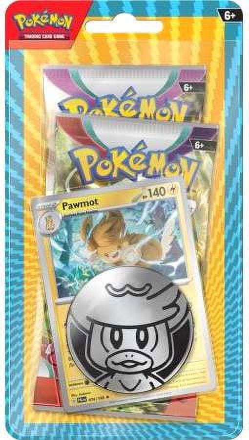 Pokemon Trading Card Game Pawmot Checklane BLISTER Pack (2 Booster ...