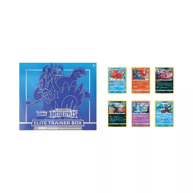 Pokemon Trading Card Game Sword & Shield Battle Styles Elite Trainer ...