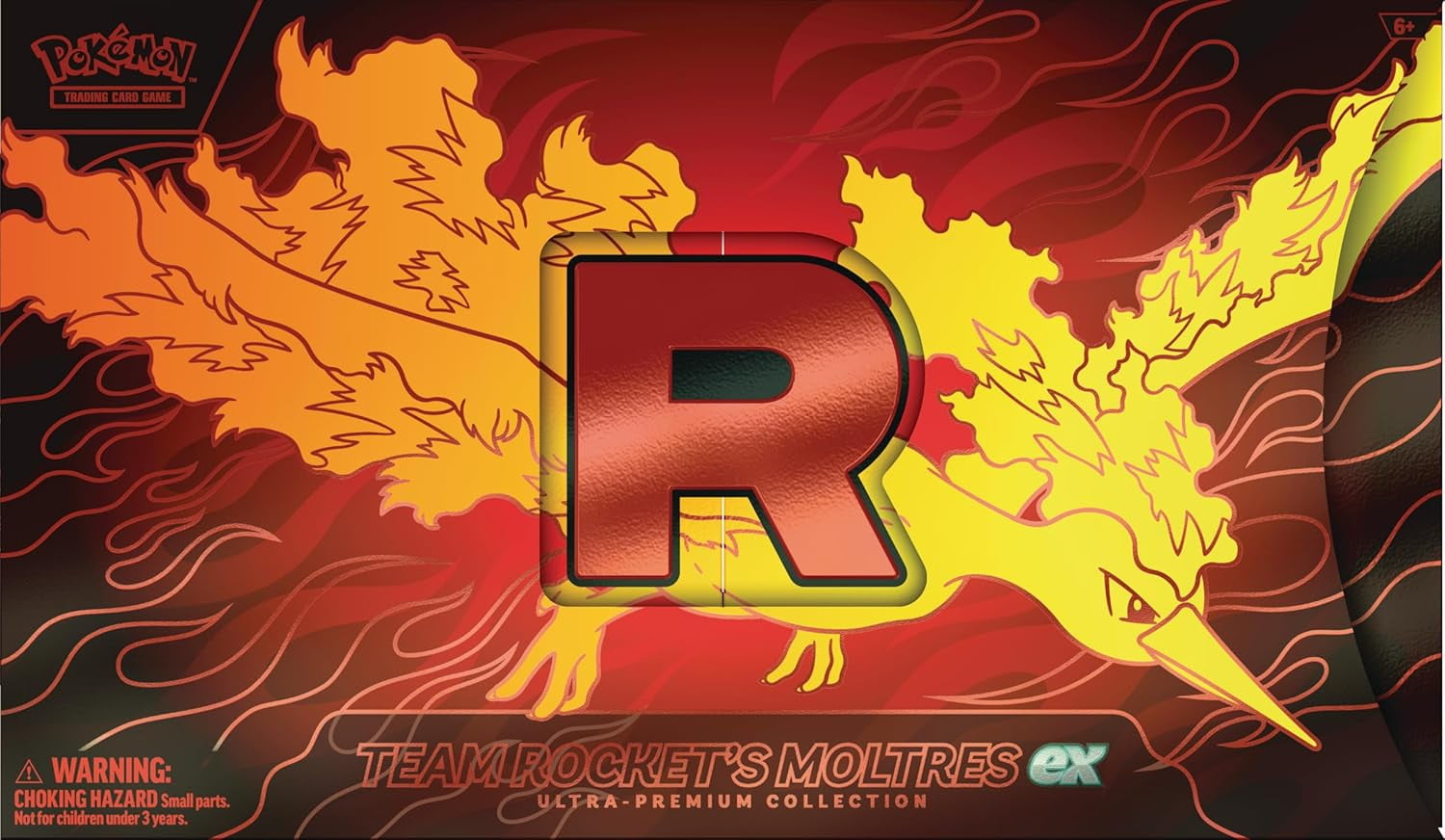 Pokemon Trading Card Game: Team Rocket Moltres ex Ultra-Premium ...