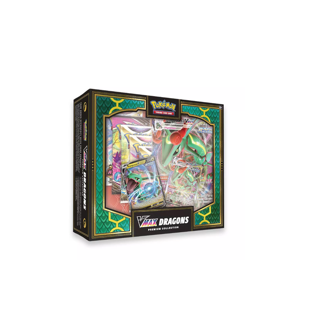 Pokemon TCG: VMAX Double Dragons Premium Collection - Rare Booster Pack ...