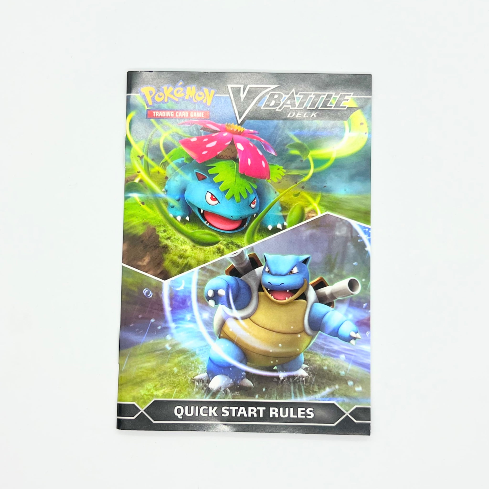 Pokemon Trading Card Game Vbattle Deck Instruction Manual Booklet Only ...