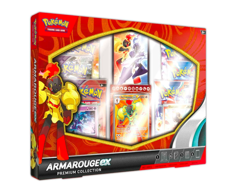 Pokemon Armarouge EX Premium Collection Box - Trading Card Games ...