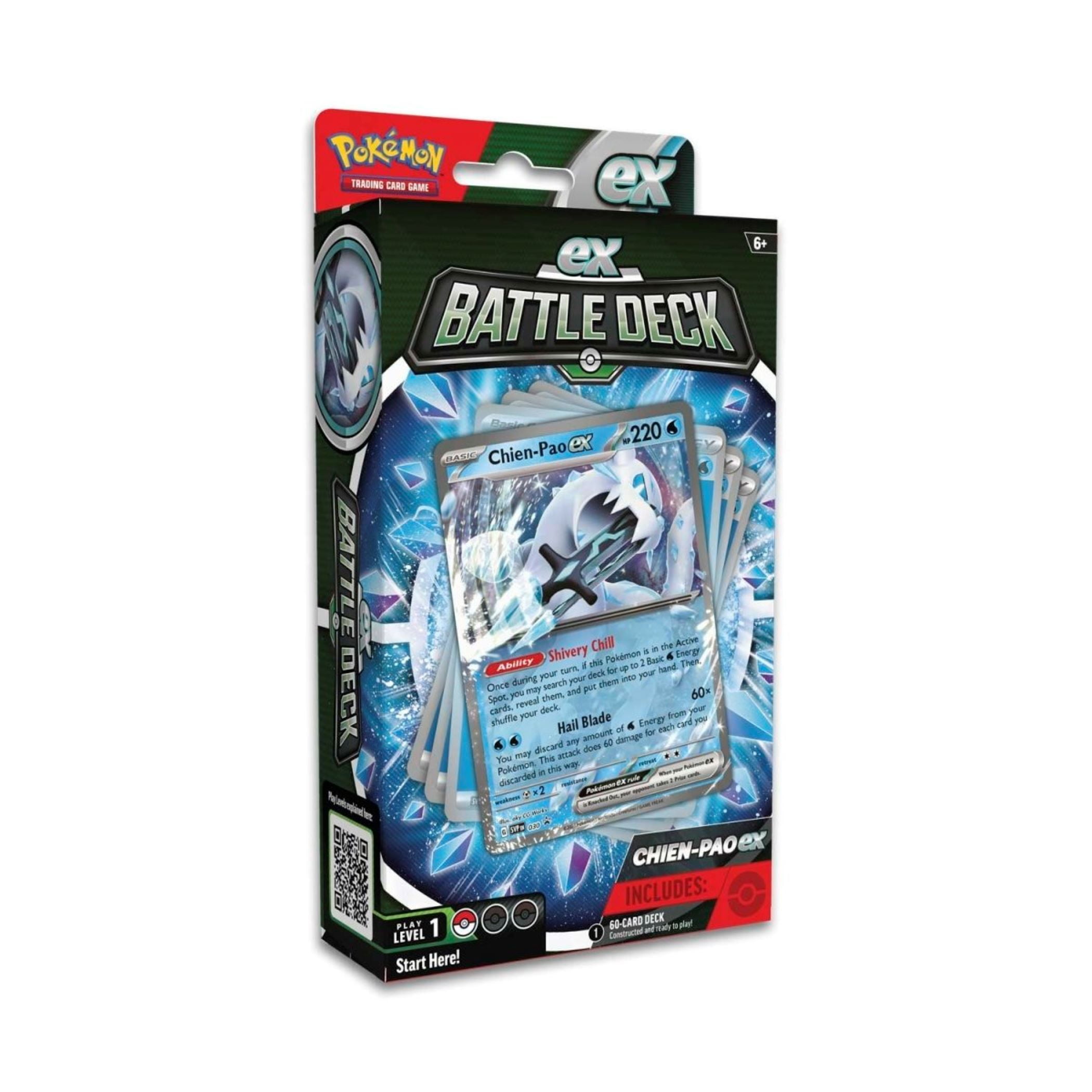 Pokemon TCG Chein Pao Ex Battle Deck - 60 Cards - Walmart.com