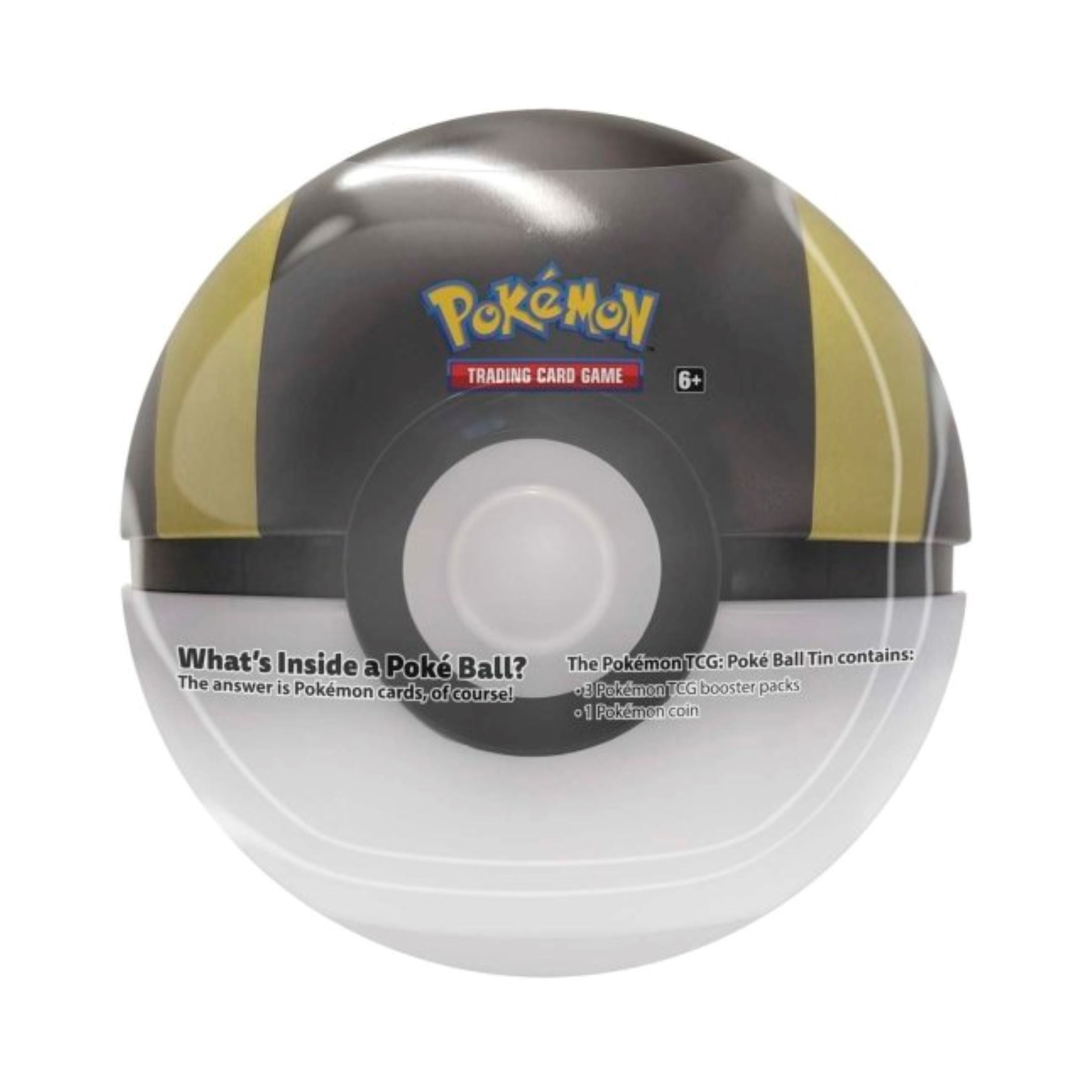 Pokemon Trading Card Games Poke Ball Tin with 3 Packs per Ball - Ultra ...