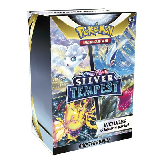 Pokemon TCG: Sword & Shield Silver Tempest SAS12 - 6 Booster Packs ...