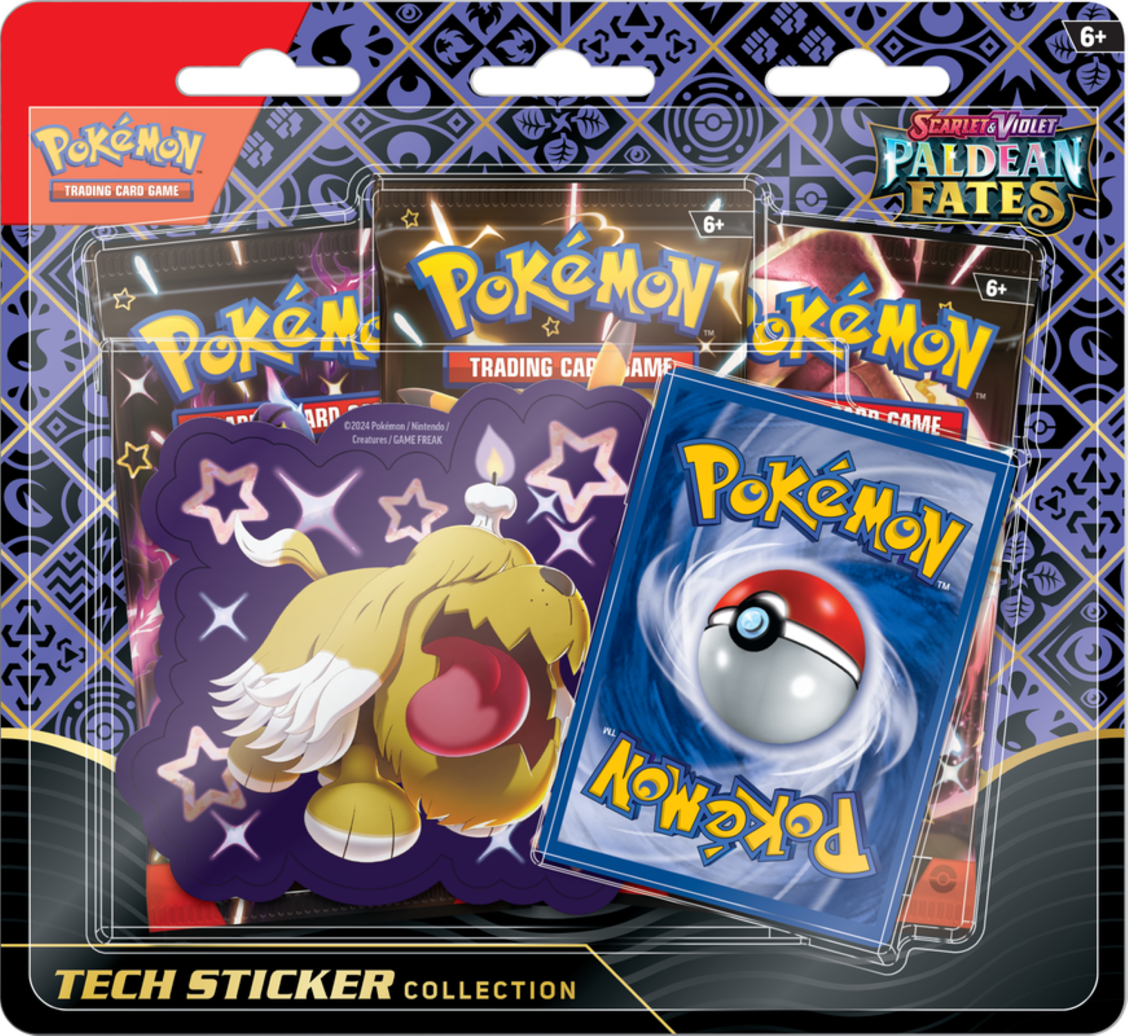 Pokemon Trading Card Games SV4.5 Paldean Fates Tech Sticker Collection ...