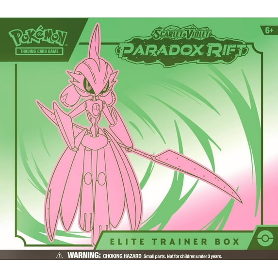 Pokemon Trading Card Games SV4 Paradox Shift Elite Trainer Box - Iron ...