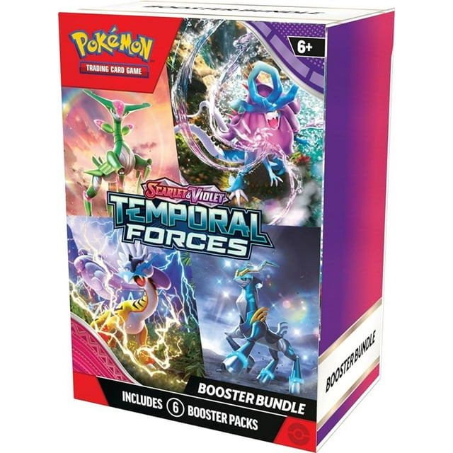 Pokemon Trading Card Games SV5 Temporal Forces Booster Bundle - Walmart.com
