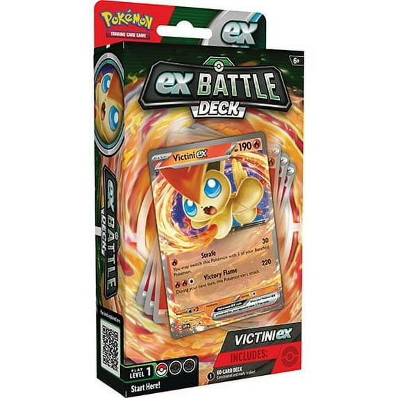 Pokemon Trading Cards - EX Battle Decks - VICTINI EX (60-Card Deck ...