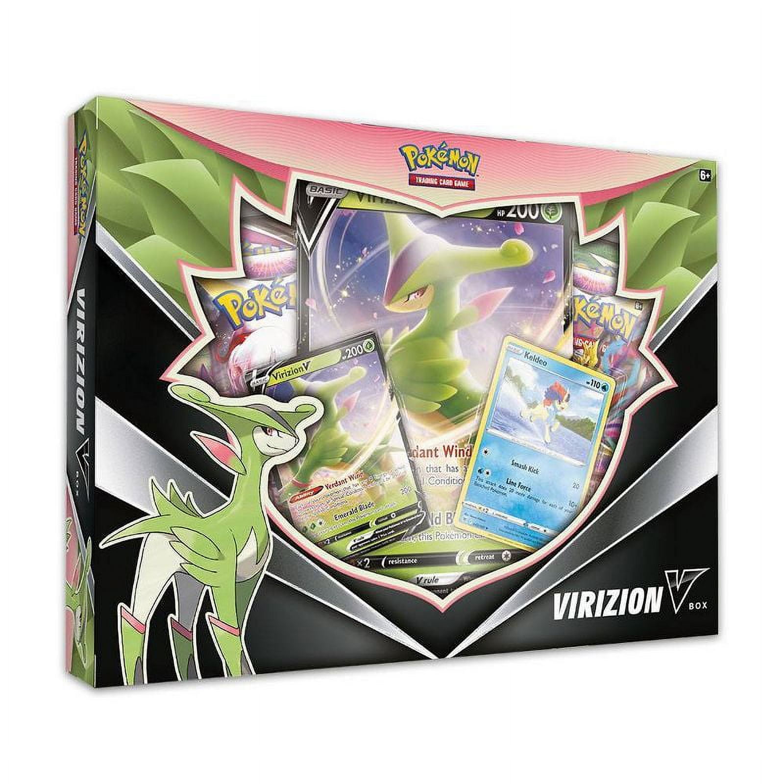 Pokemon TCG: Legendary Virizion V Box with Booster Packs - Walmart.com