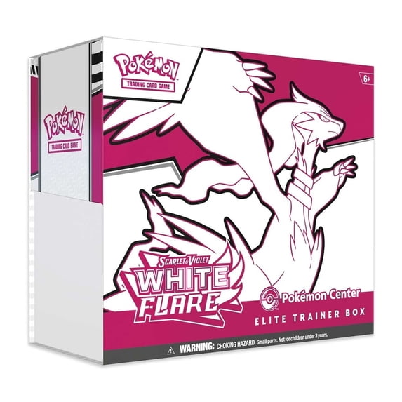 Pokemon Trading Cards White Flare Pokemon Center Elite Trainer Box ...