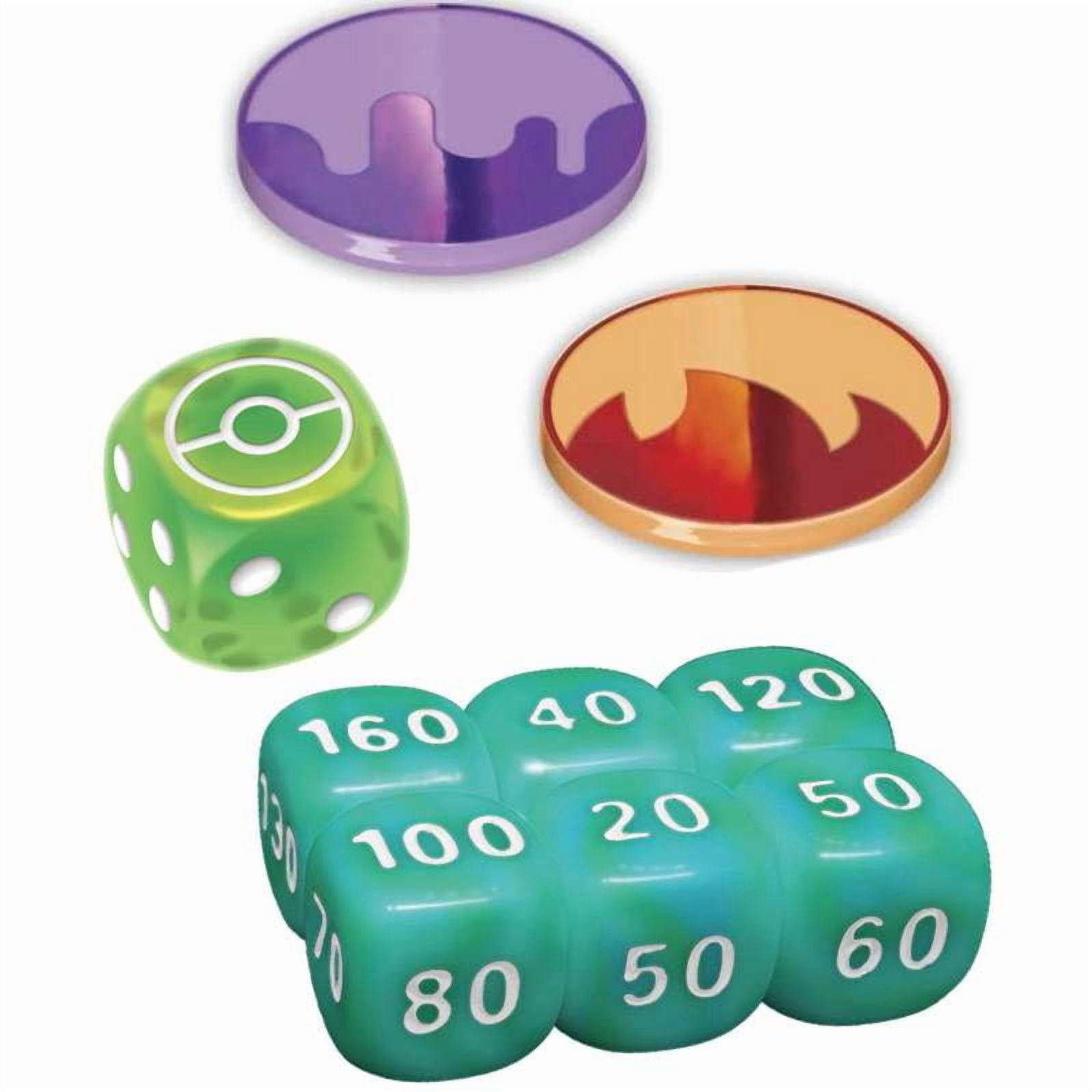 Pokemon Trainer's Toolkit 2024 Damage Counter Dice, Coin-Flip Die & 2 ...