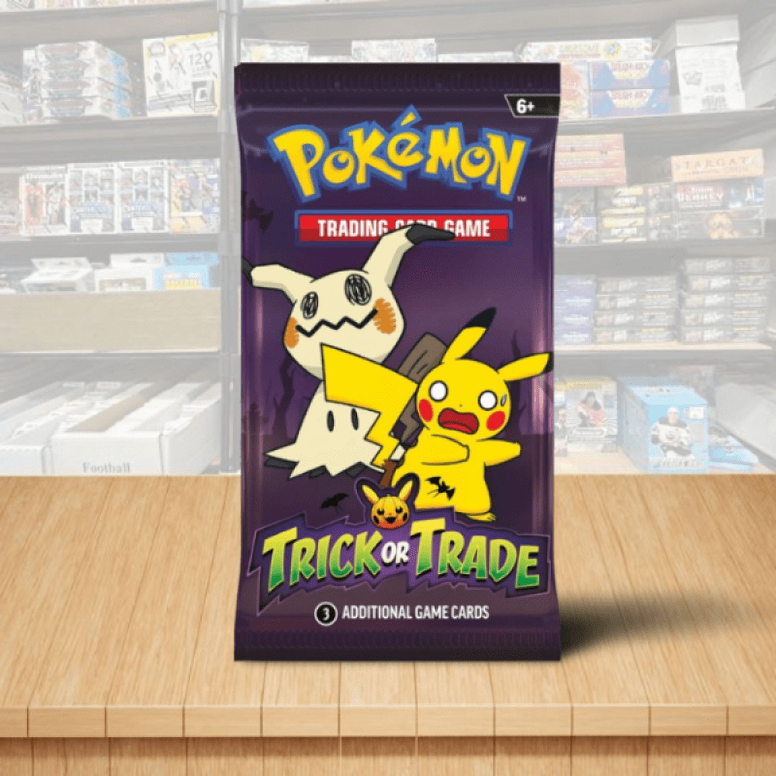 Pokemon Trick or Trade Trading 3 Card Sealed Pack - Walmart.com