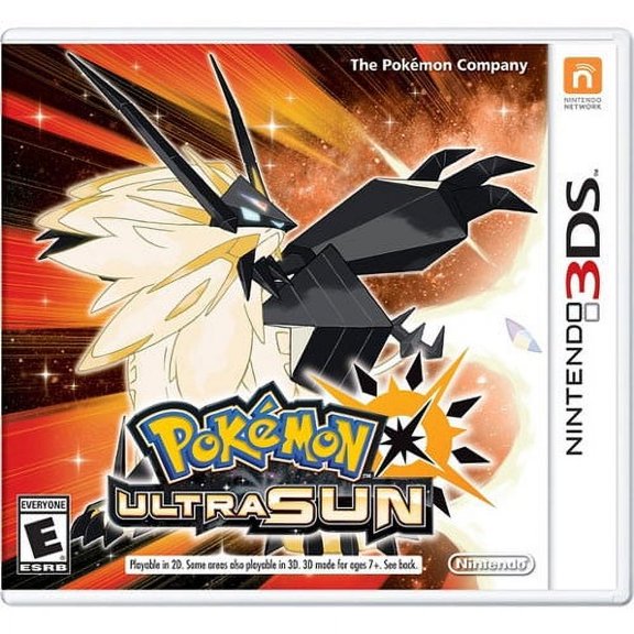Pokemon Ultra Sun Game for Nintendo 3DS, Physical Edition, CTRPA2AA ...