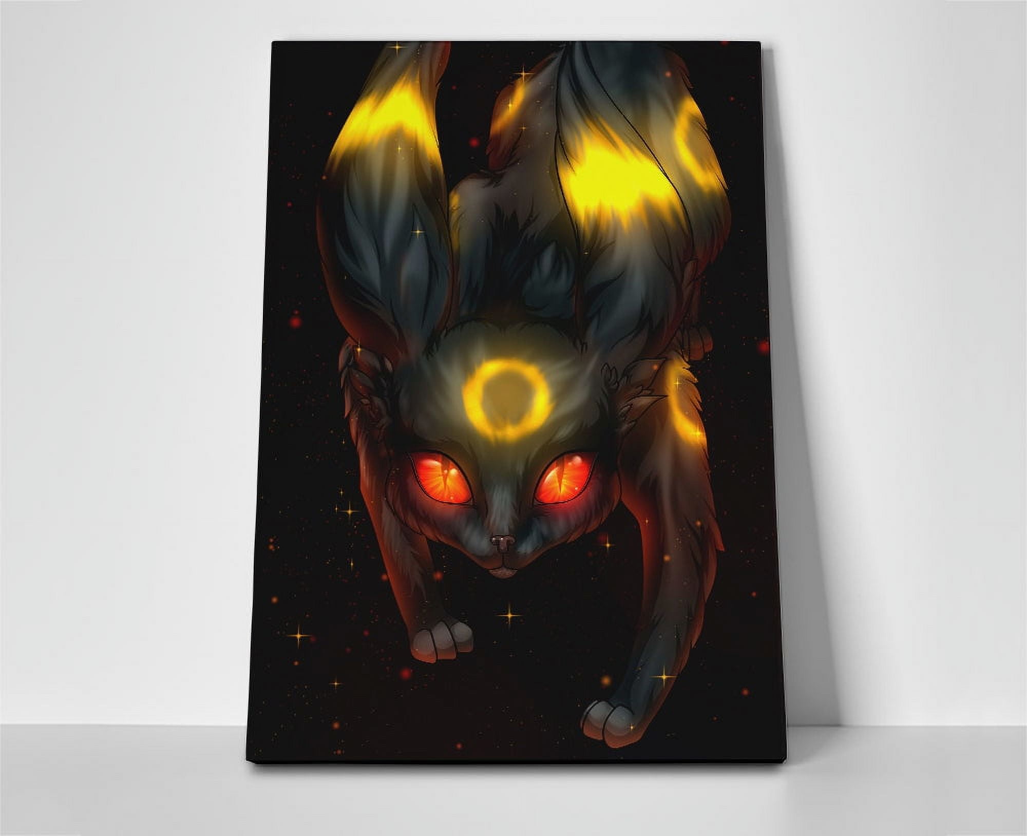 Pokemon Umbreon Poster or Wrapped Canvas - Walmart.com