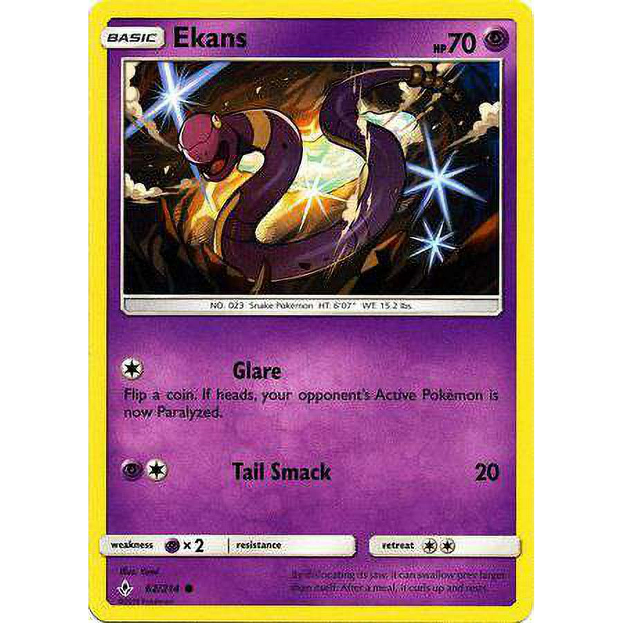 Ekans Pokemon Card