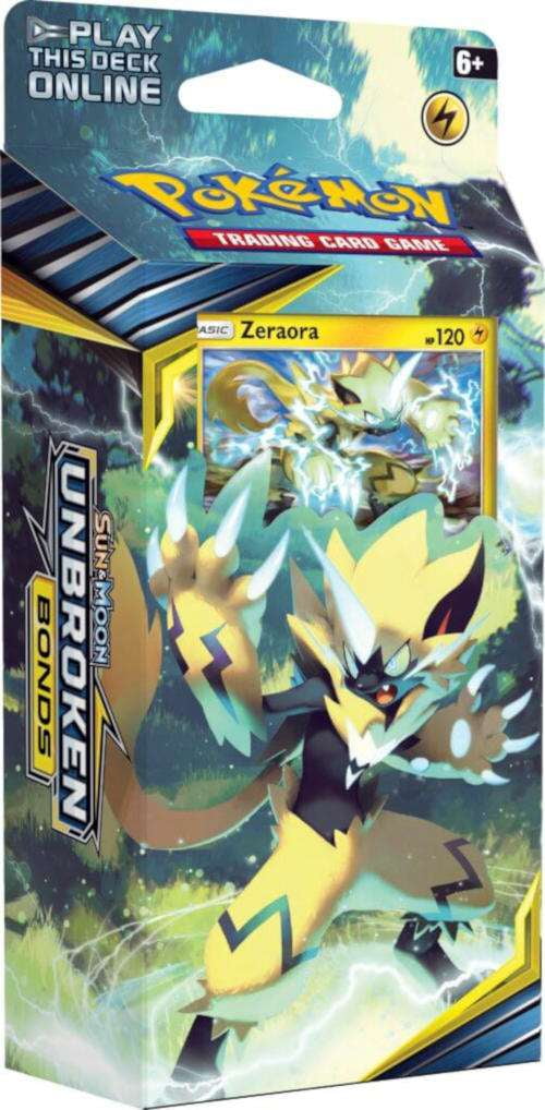 Pokemon Unbroken Bonds Lightning Loop Theme Deck (Zeraora) - Walmart.com