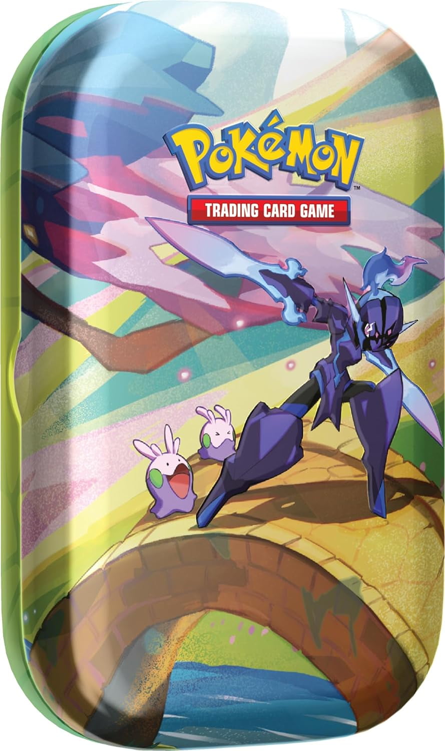 Pokemon Vibrant Paldea Mini Tin | Cereledge and Goomy - Walmart.com