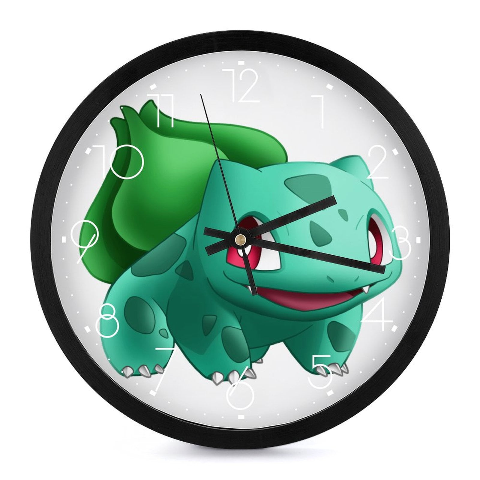 Pokemon Wall Clock 10 Inch Silent Clock Cartoon Dial Battery Powered ...