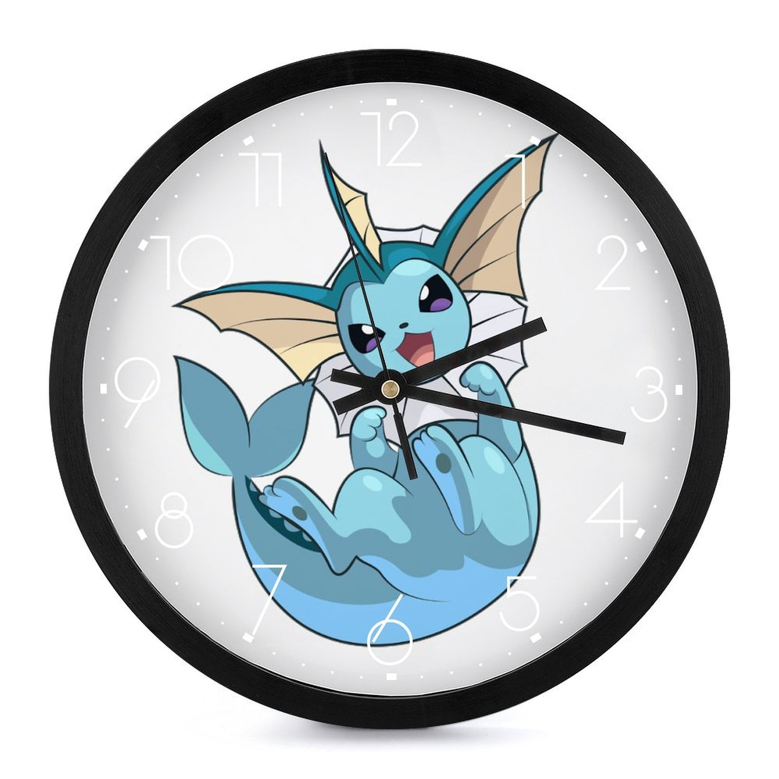 Pokemon Wall Clock Modern 10 Inch Battery Powered Wall Clock Silent ...