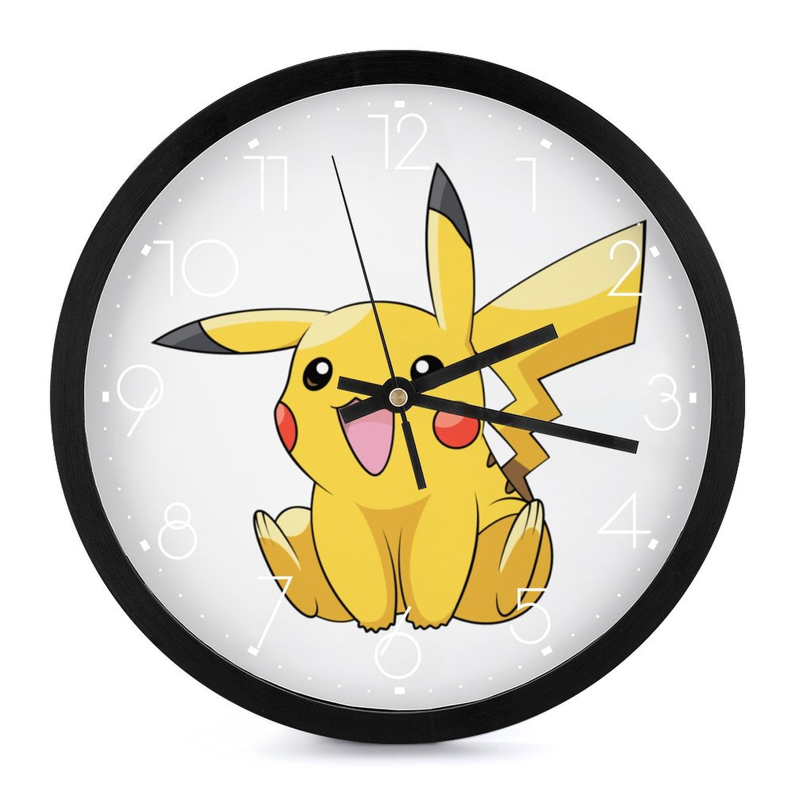 Pokemon Wall Clock Modern 10 Inch Battery Powered Wall Clock Silent ...