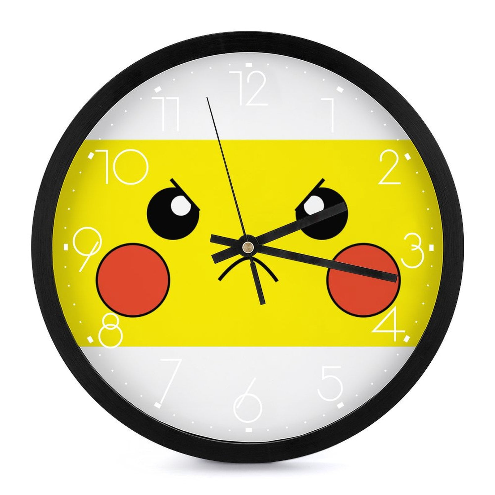 Pokemon Wall Clock Modern 10 Inch Battery Powered Wall Clock Silent ...