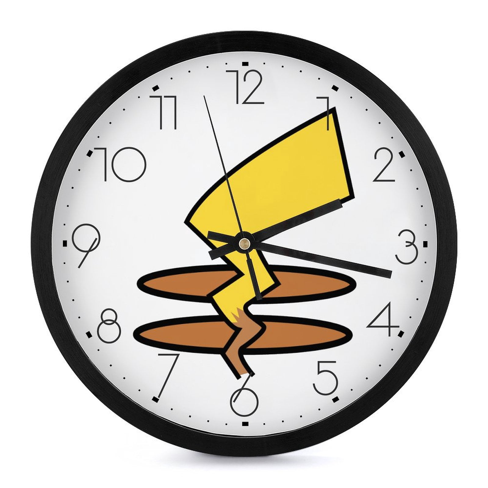 Pokemon Wall Clock Modern 10 Inch Battery Powered Wall Clock Silent ...