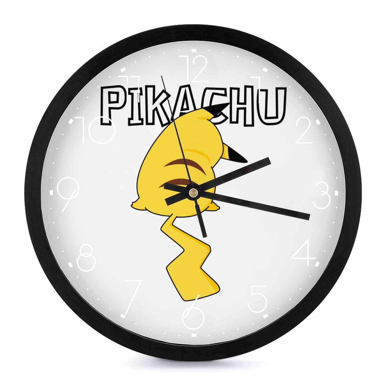 Pokemon Wall Clock Modern 10 Inch Battery Powered Wall Clock Silent ...
