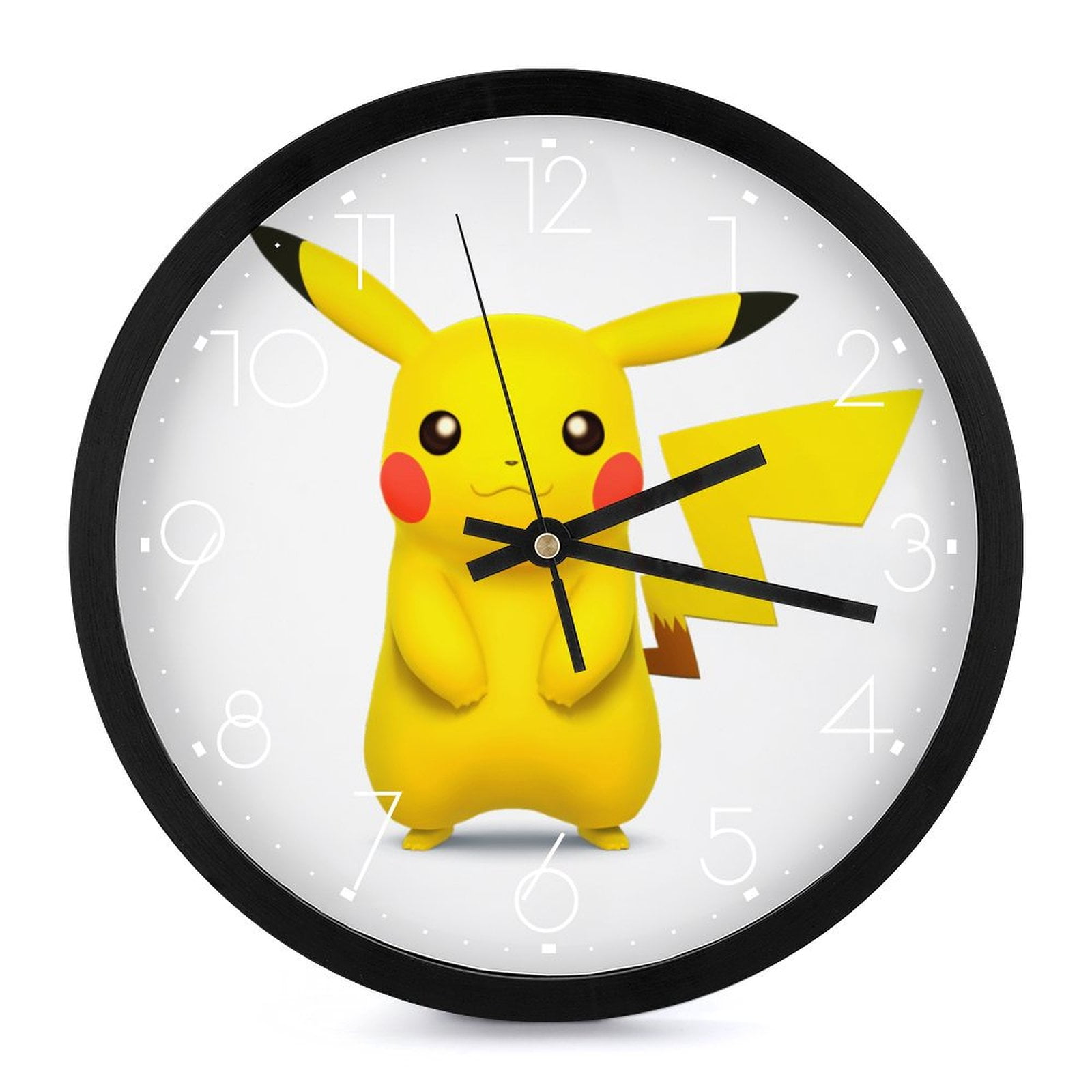 Pokemon Wall Clock Modern 10 Inch Battery Powered Wall Clock Silent ...