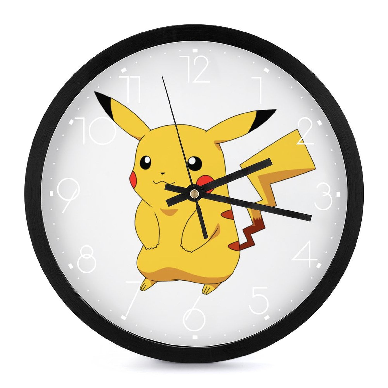 Pokemon Wall Clock Modern 10 Inch Battery Powered Wall Clock Silent ...