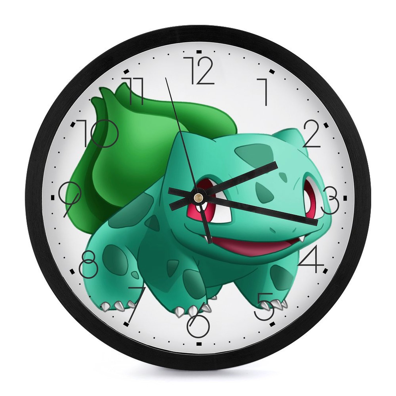 Pokemon Wall Clock Modern 10 Inch Battery Powered Wall Clock Silent ...