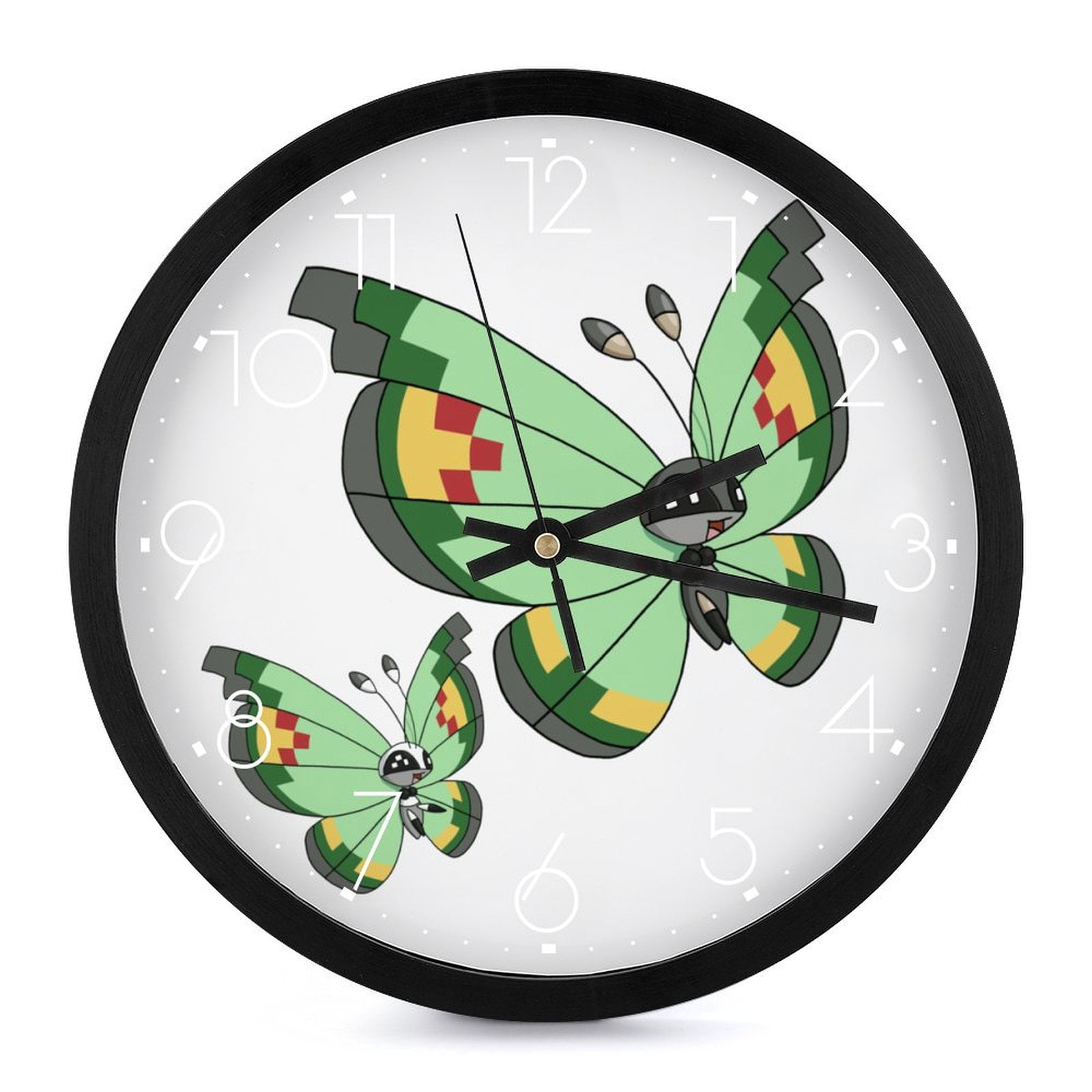 Pokemon Wall Clock Modern 10 Inch Battery Powered Wall Clock Silent ...