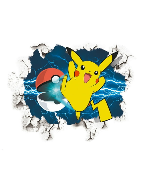 Pokemon Wall Decals in Wall Decals by Theme - Walmart.com