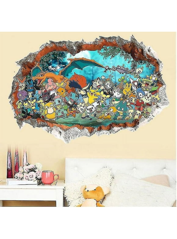 Pokemon Wall Decals in Wall Decals by Theme - Walmart.com