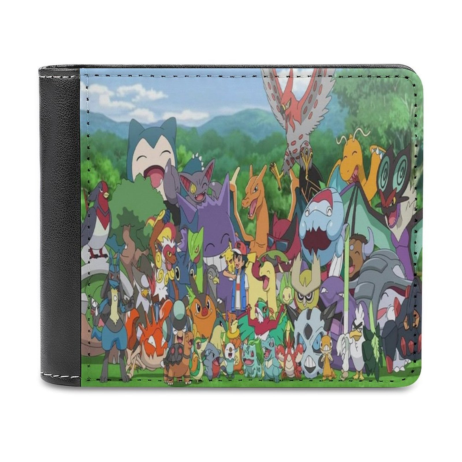 Pokemon Wallet Purse Card Holder Anime for Men Women Pokemon Merch ...