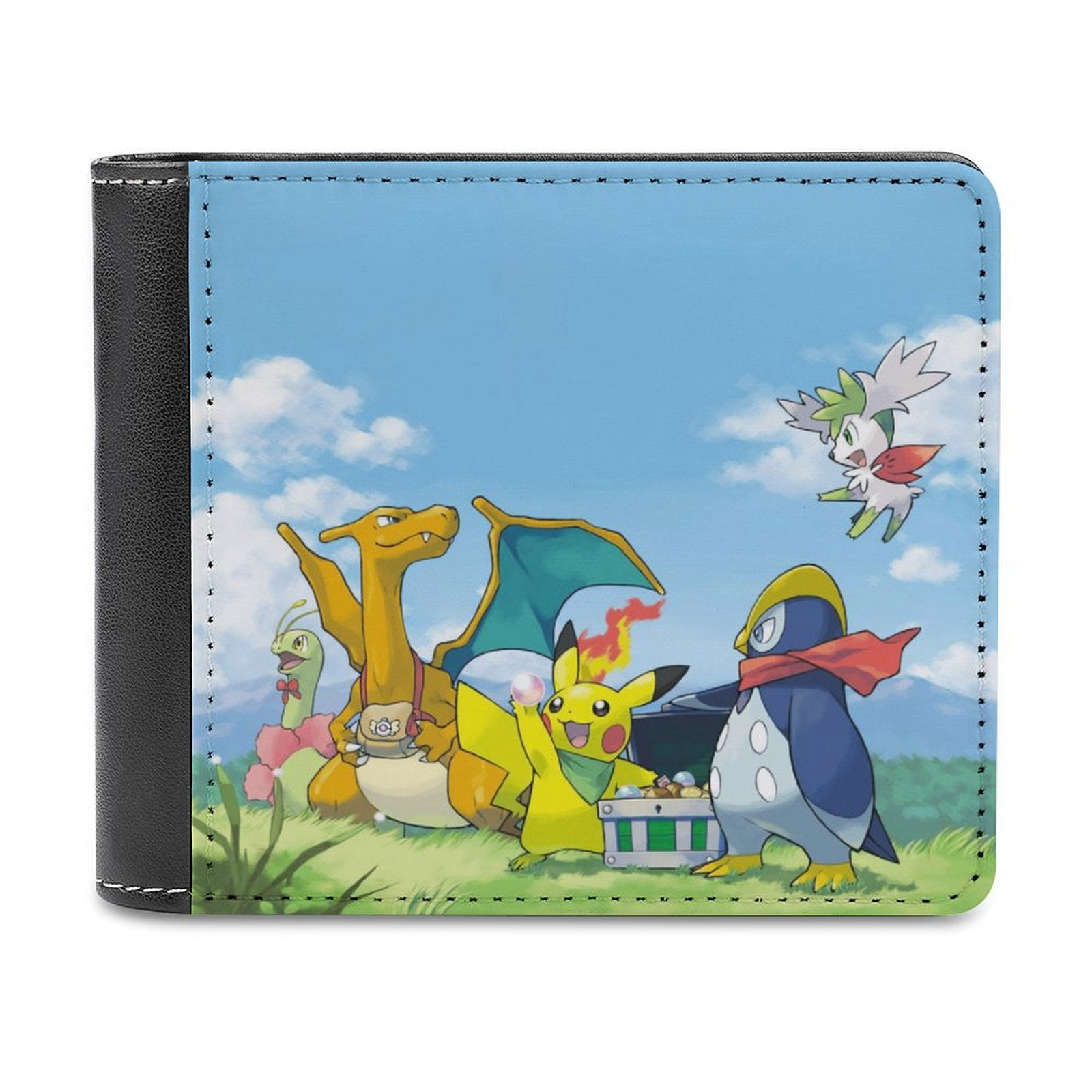 Pokemon Wallet Purse Card Holder Anime for Men Women Pokemon Merch ...