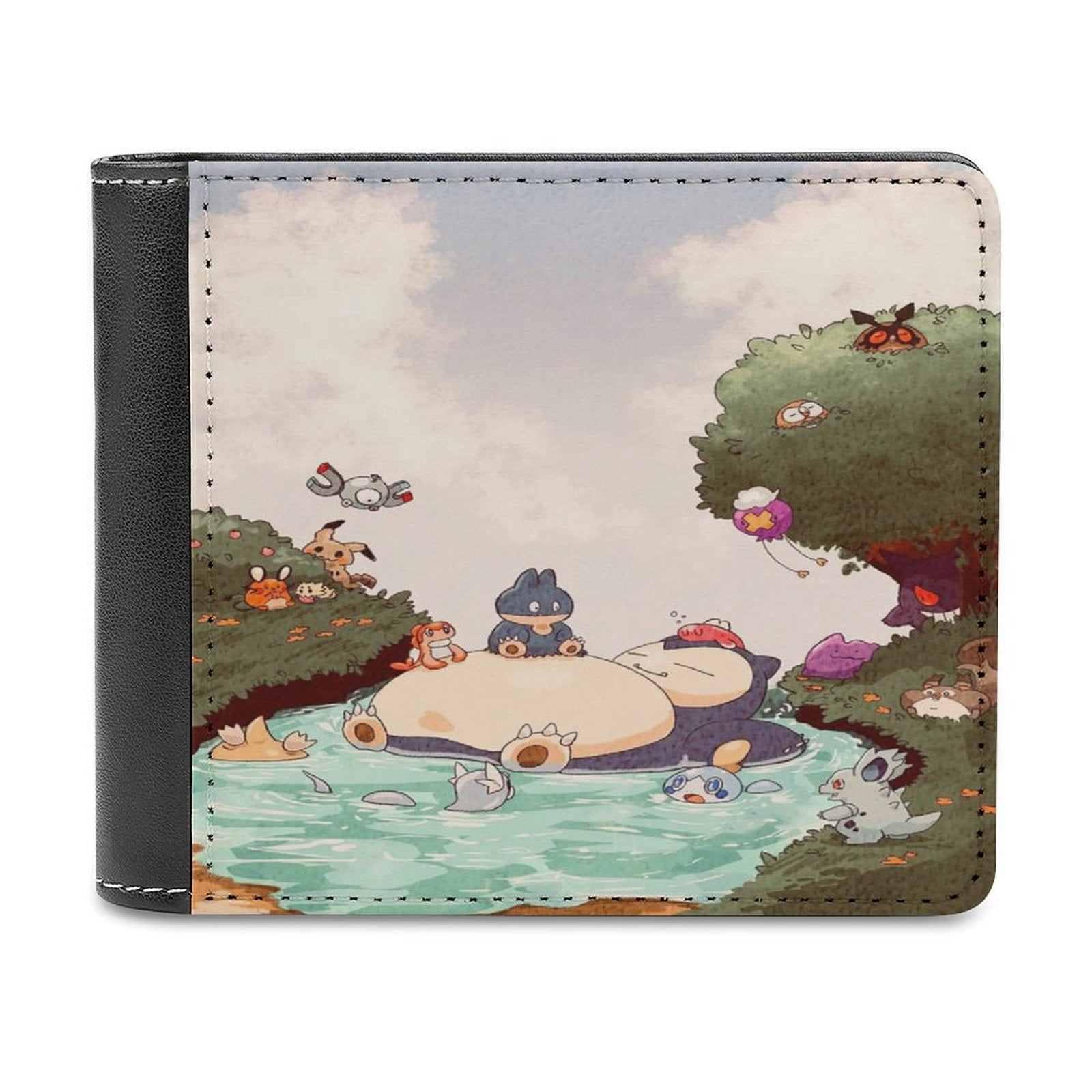 Pokemon Wallet Purse Card Holder Anime for Men Women Pokemon Merch ...