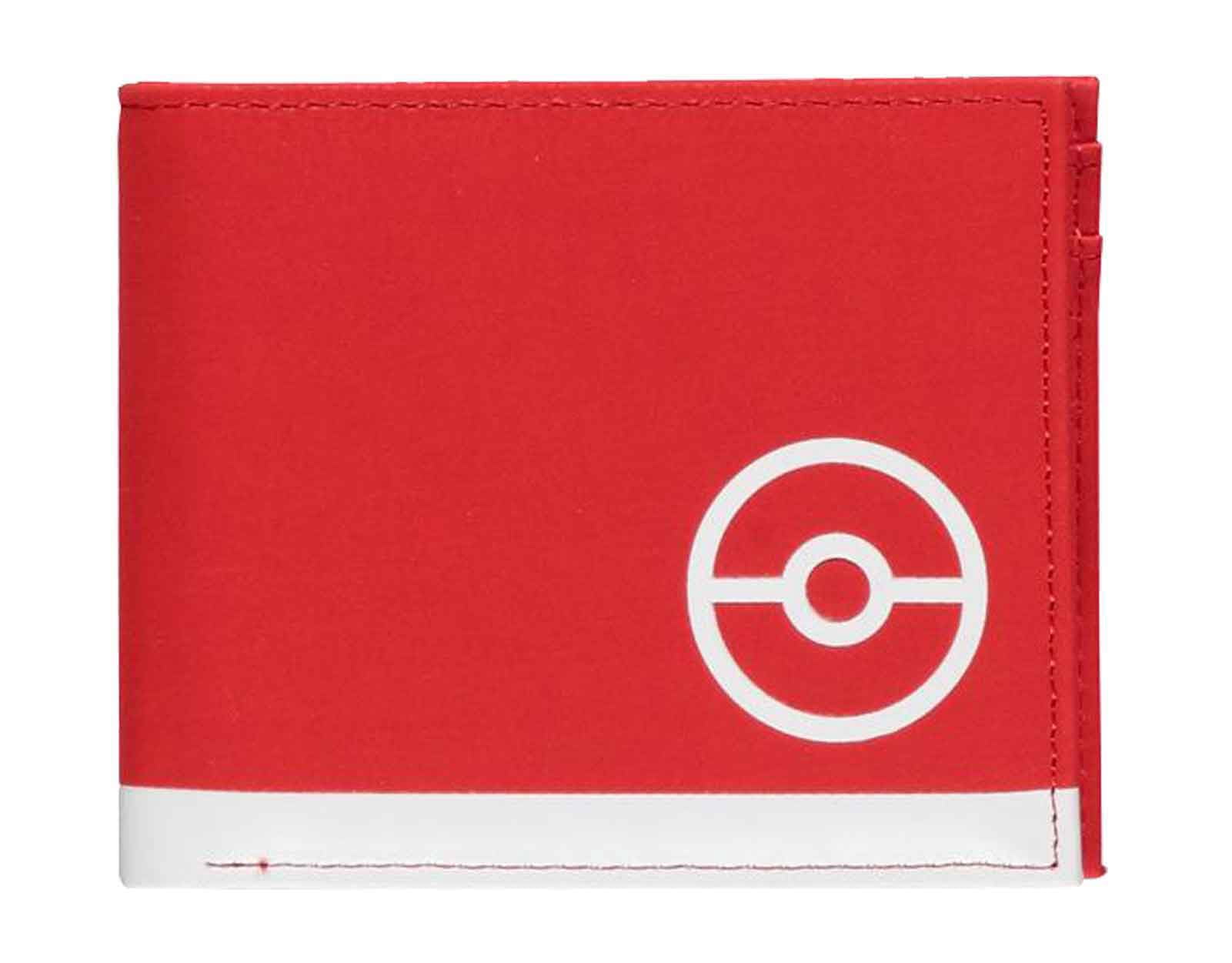 Pokemon Wallet Trainer Tech poke Ball Logo new Official Red Bifold ...