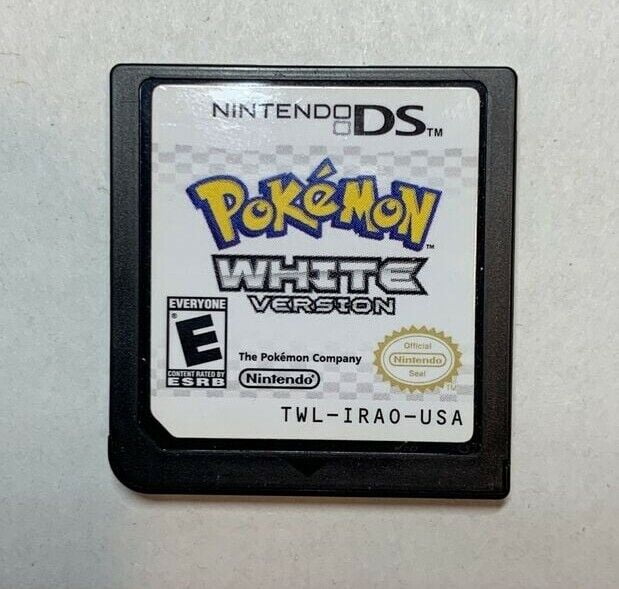 Pokemon White Edition (Nintendo DS, 2011) cassette tape - Walmart.com