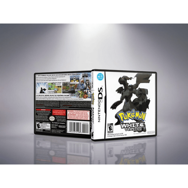 Pokemon White Version - Nintendo DS Game Cassette Case New and Tested ...