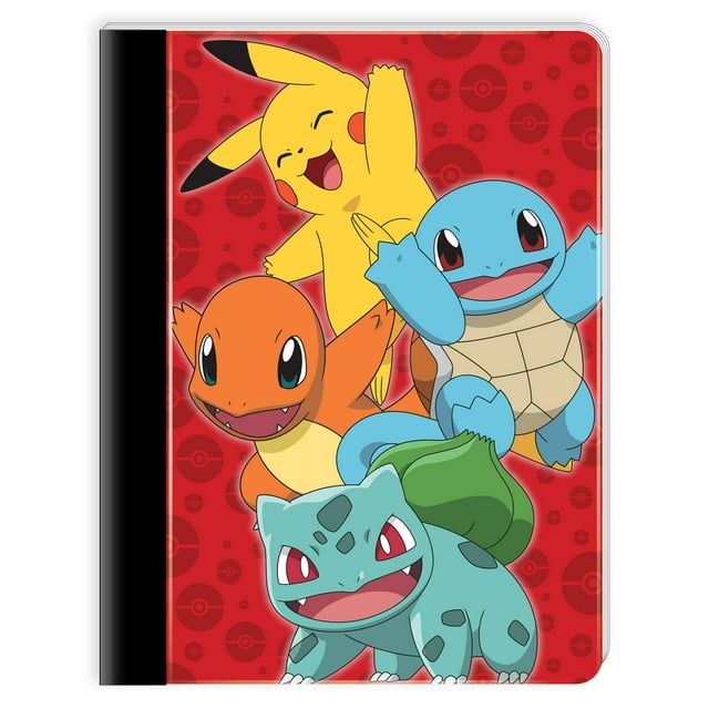 Pokemon Wide Ruled Composition Notebook, 7.5 in x 9.75 in, Multi-Color ...