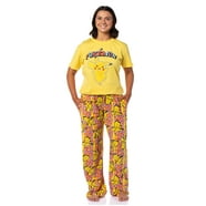 Dr. Seuss Women's The Grinch Who Stole Christmas Santa Fleece Buffalo Plaid Sleep Pajama 2 Piece ...