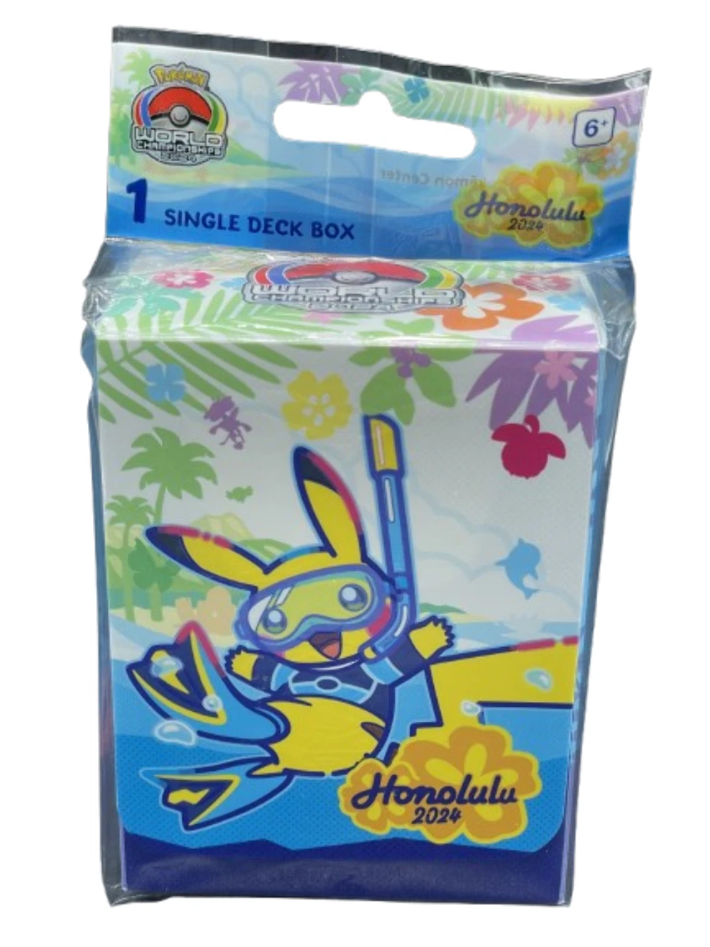 Pokemon World Championships 2024 Honolulu Hawaii Deck Box New Scuba ...