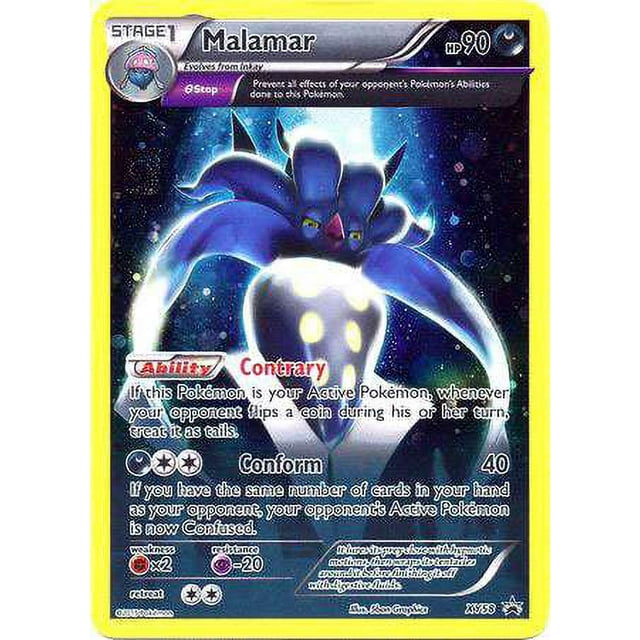 Pokemon X & Y Promo Single Card Rare Holo Malamar XY58 - Walmart.com Pokemon X & Y Promo Single Card Rare Holo Malamar XY58 - Walmart.com